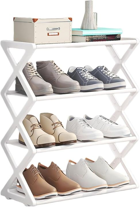 Modern Home Shoe Rack Shoe Cabinets | Shoe Storage Rack , Detachable 4 ...