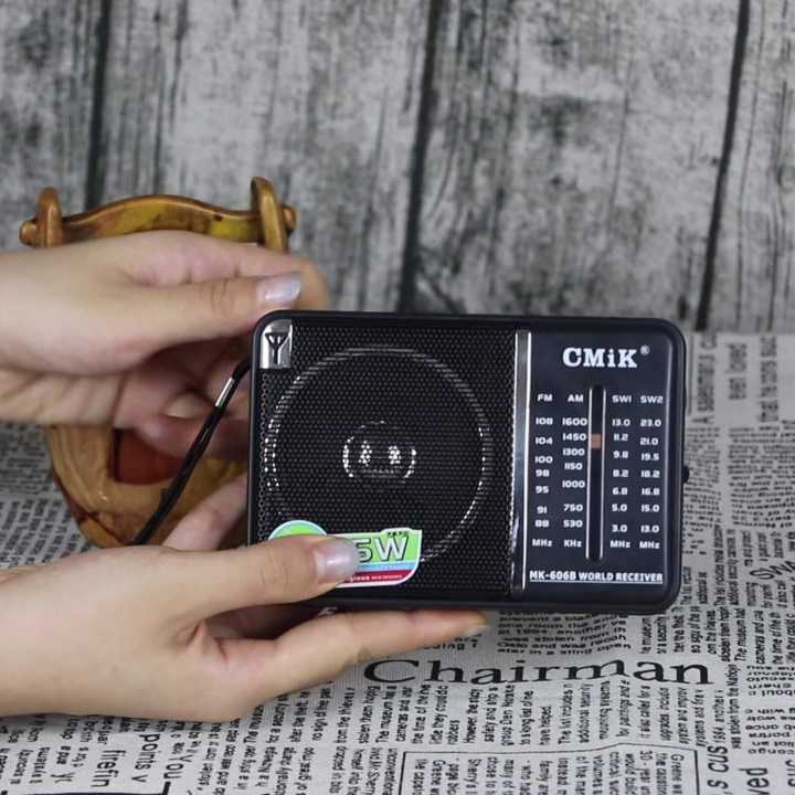 Cmik Antique 24 Bands Radio Long Range Portable AM FM Radio With Best ...