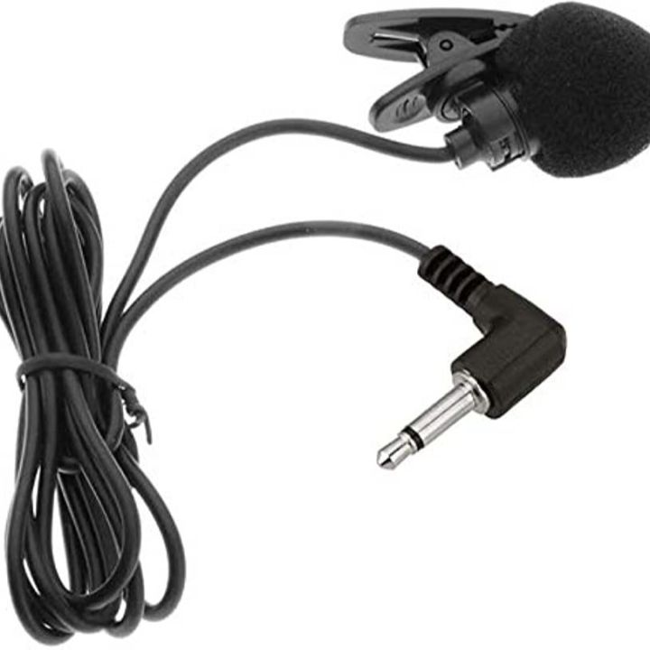 3.5Mm Lapel Mic Phone Clip Mic Lavalier Microphone Pin Mic Collar ...