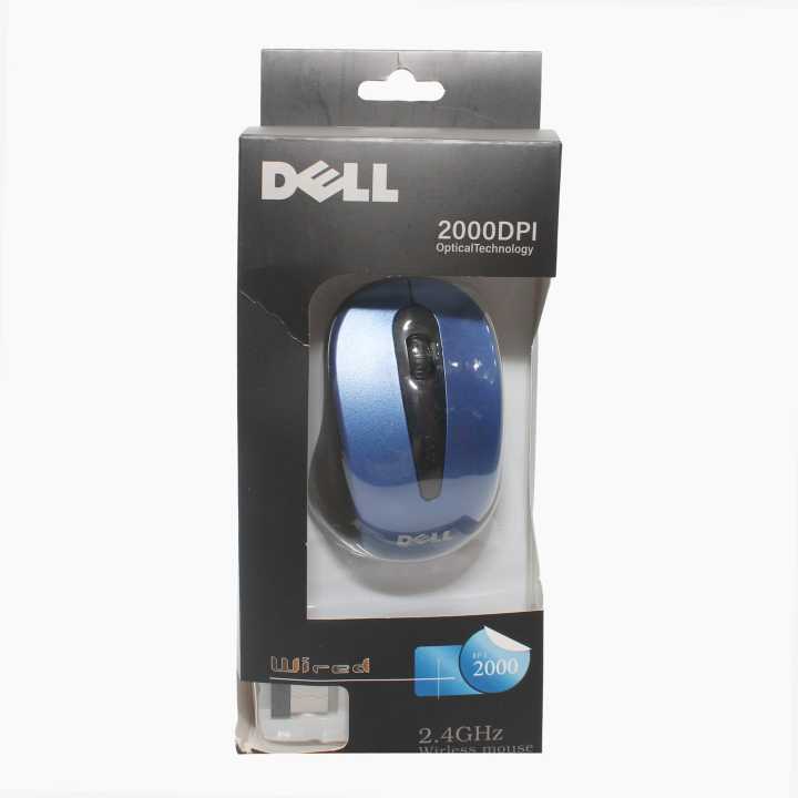 Blue 2000Dpi 2.4 Ghz Wireless Mouse | Daraz.com.np