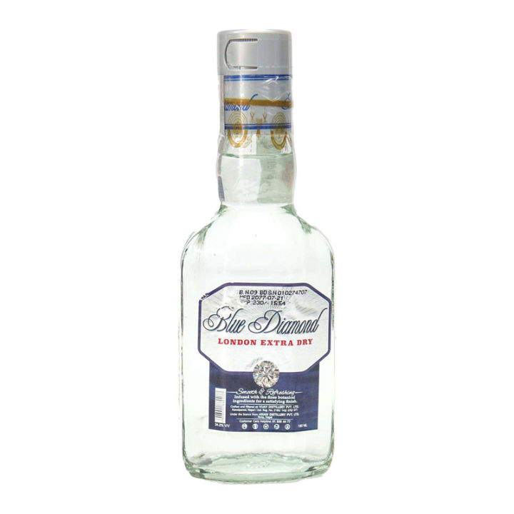 Blue Diamond London Extra Dry Gin Half-375ml | Daraz.com.np