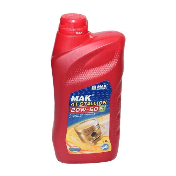 MAK 4T Stallion (20w-50) Engine Oil 1.2Ltr | Daraz.com.np