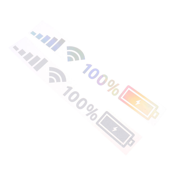 Car Windshield Stickers Signal WiFi Power Vinyl Decal Mobile Phone Car ...