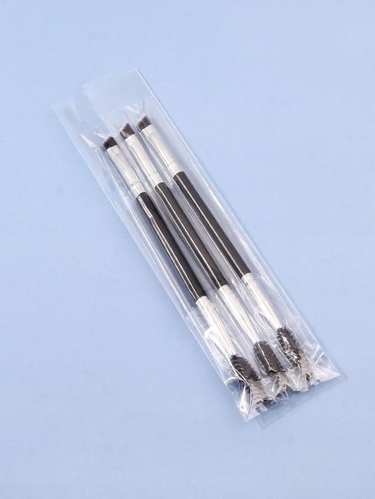 Dual-Ended Eyebrow Brush with Spoolie – 2-in-1 Makeup Tool for Brows ...