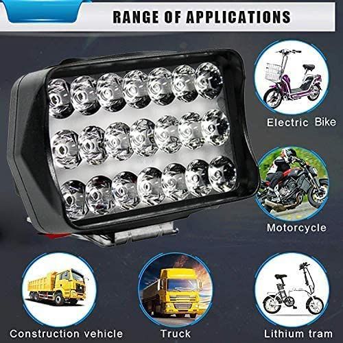 Universal 21 LED Light With (white and Yellow) illumination | Fog Lamp ...
