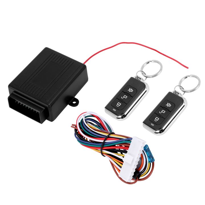 OYPFXMI 12V Universal Car Alarm Systems Remote Central Kit Door Lock ...
