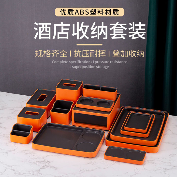 Washing desktop storage box, hotel toothbrush, consumables box, ABS ...
