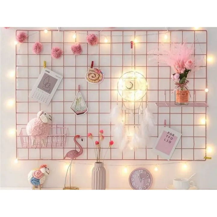 Stainless Steel 2 Foot * 4 Foot Silver Color Wall Decoration Mesh Grid ...