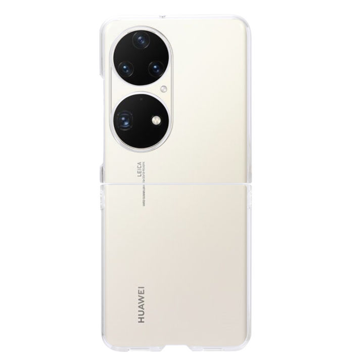 Huawei P50Pocket Phone Case HD Transparent Simple PC Hard Case PocketS ...