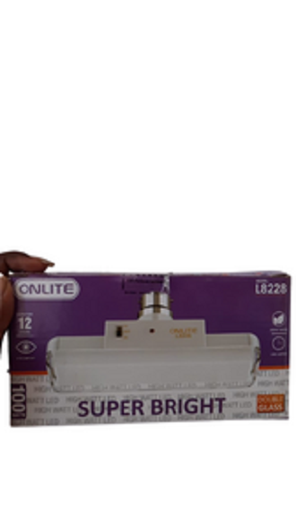 100w AC/DC Extra Bright White Rechargeable Emergency Light Bulb CFL LED ...