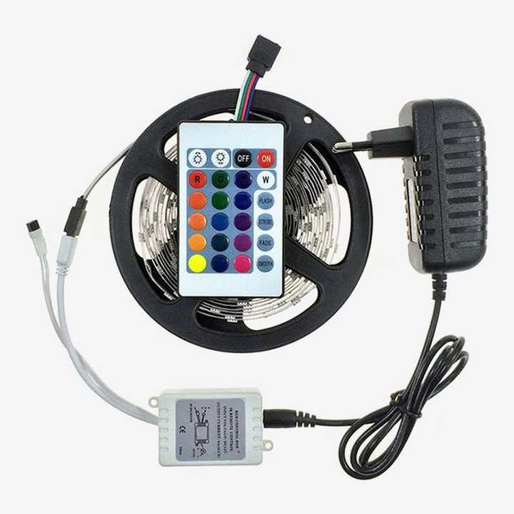RGB Led Strip light Multicolored With Remote Control | Daraz.com.np