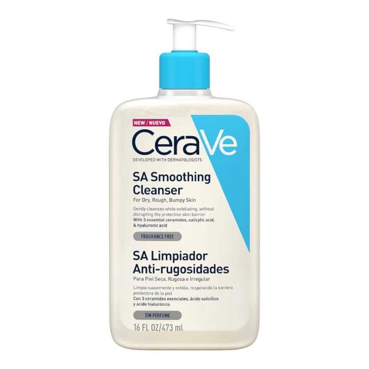 Cera-Ve SA Smoothing Cleanser – France | Salicylic Acid Face Wash for ...
