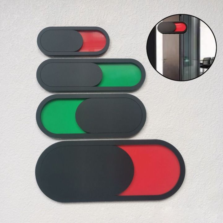 Convenient to Use Waterproof Office Door Sign Self adhesive ABS ...