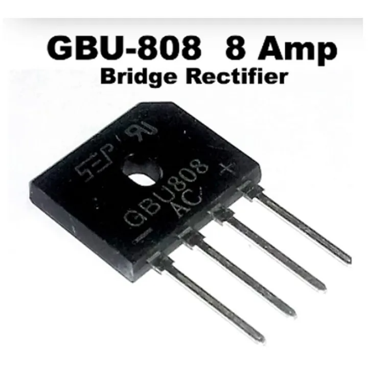 Bridge Rectifier Module Flat 808 8A 800V Single Phase 4 Pins | Daraz.com.np