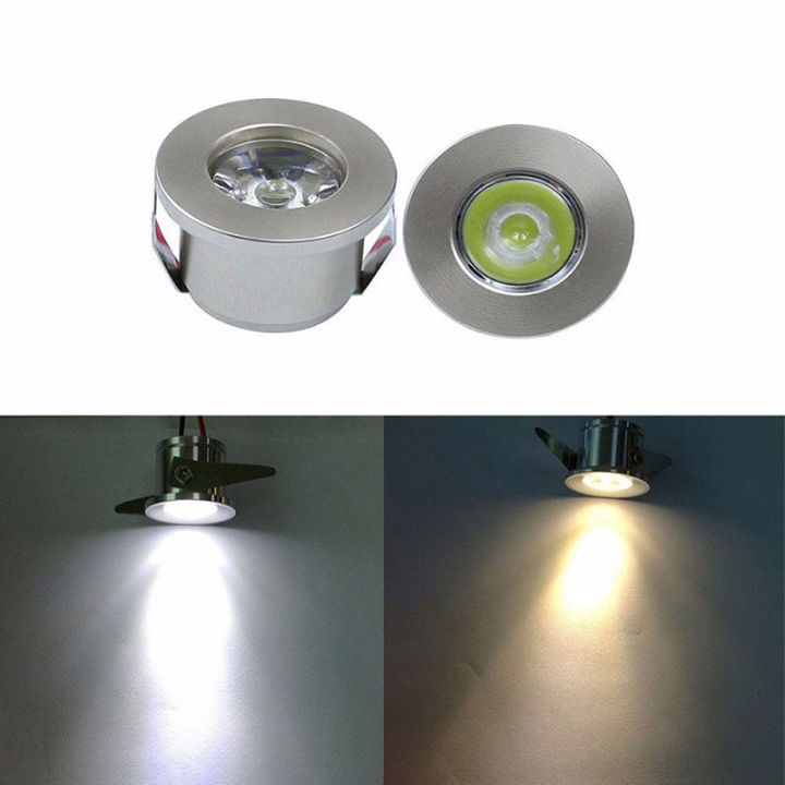 1/3W Recessed Mini Spotlight Lamp Ceiling Mounted LED Downlight Ceiling ...