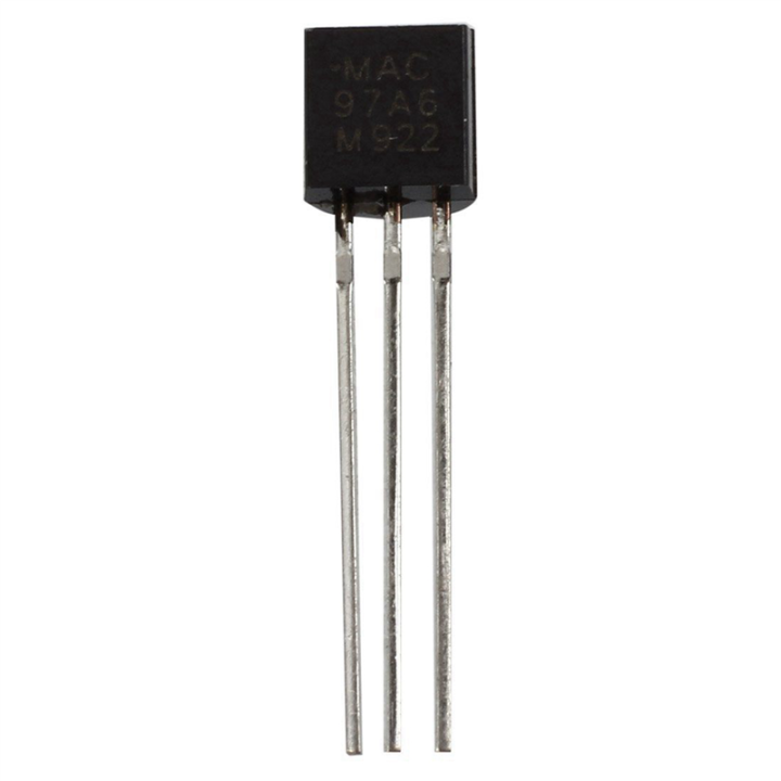NAMUNY 75 Pcs MAC97A6 97A6 Bi-Directional Triac Thyristor 600V 1A ...