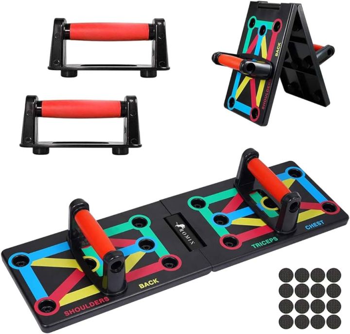 12 In 1 Foldable Multifunction Training Push Up Board | Portable ...