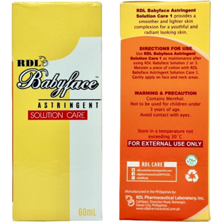 Babyface Solution 1 For Clear and Radiant Skin 60ml | Daraz.com.np