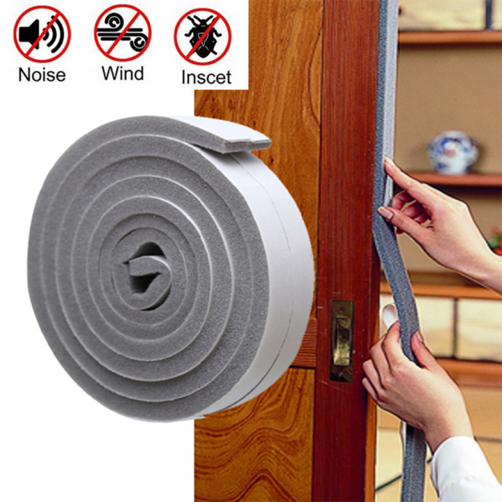 Door Window Sealing Strips Sound-Proof Foam Weatherstrip Noise ...