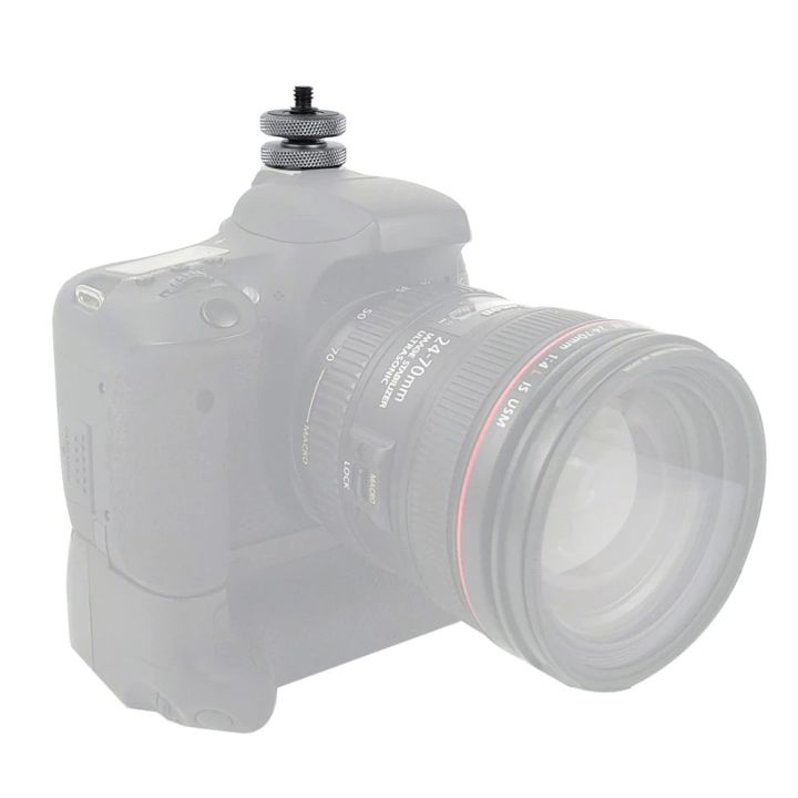 Standard Adapter 1/4" Single / Dual Nuts Tripod Mount Screw To Flash ...