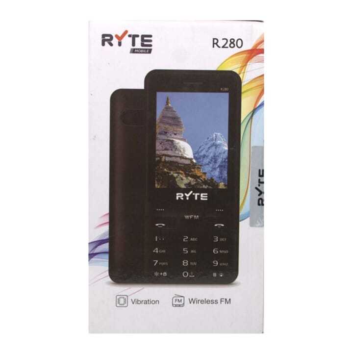 Black Ryte-R280 Feature Phone | Daraz.com.np