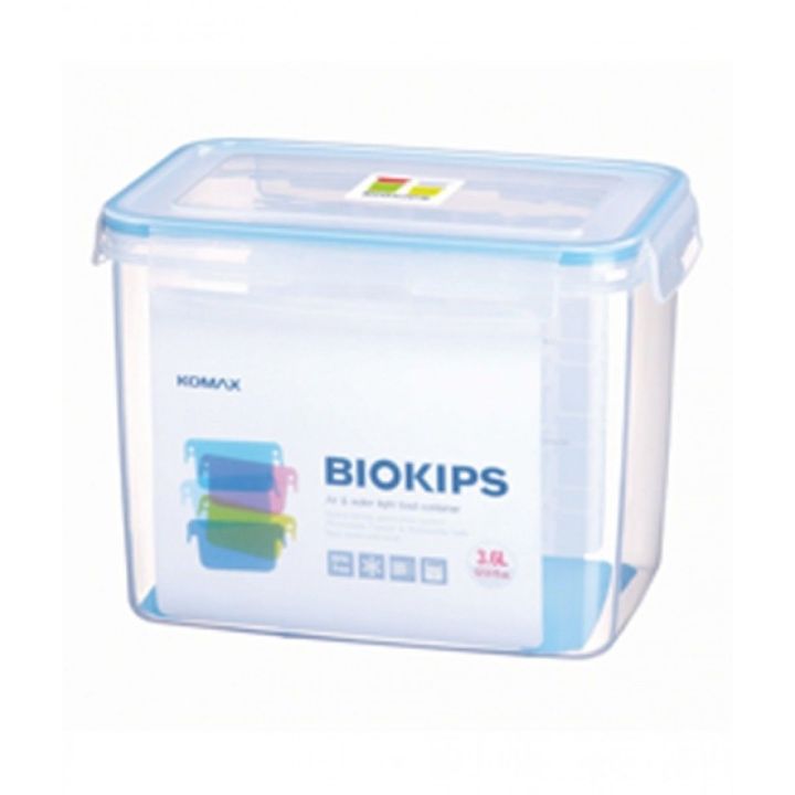 Komax Biokips Plastic Large Square Food Storage Container 3.6L | Daraz ...