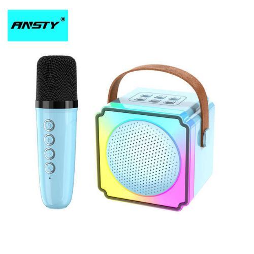 Ansty HF-016 Portable music Karaoke Speaker with Wireless mini microphone Mic and Speaker for ...