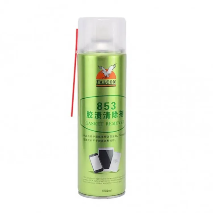 OCA Glue Remover Spray Falcon 853 [550ml] from display after separation ...