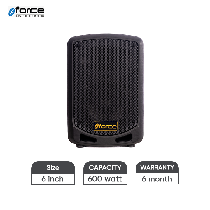 FORCE 6 Inch Trolley Speaker (FR 610) | Daraz.com.np
