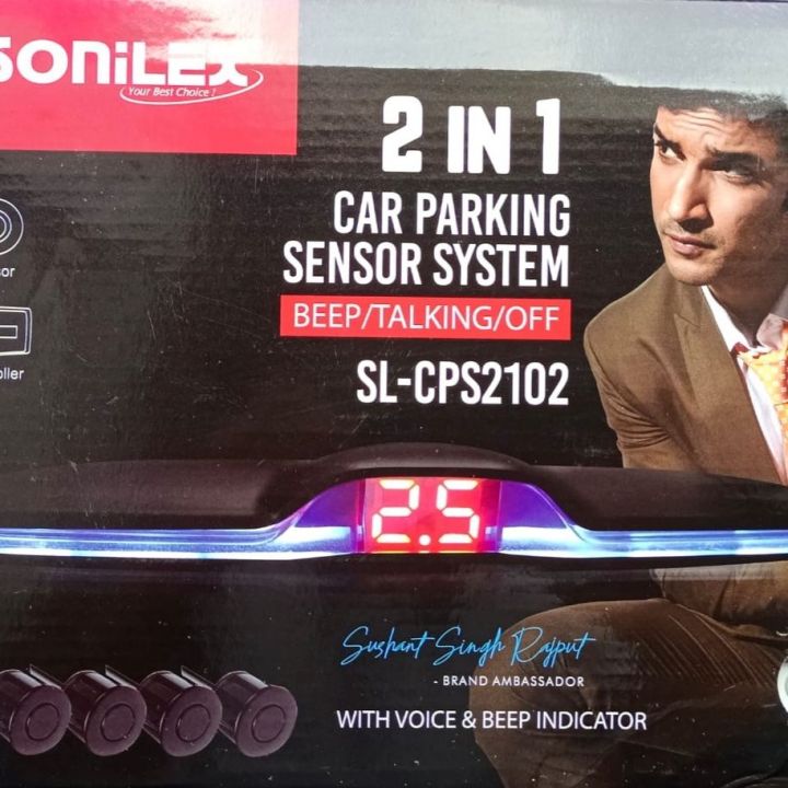 2 in 1 Car Parking Sensor System BEEP/TALKING/OFF | Daraz.com.np