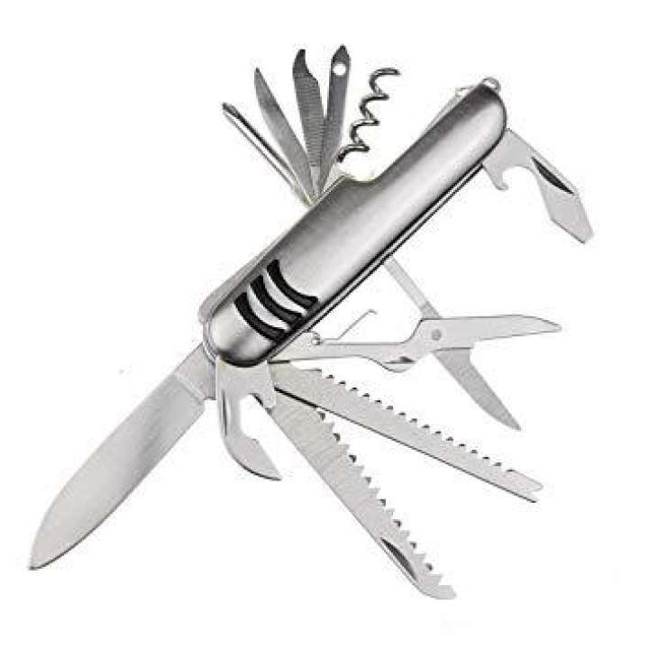 11 In 1 Multifunction Folding Outdoor Hunting Knife Pocket Travel ...