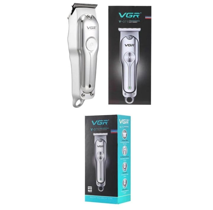 VGR 071 Professional Electric Men Hair Trimmer Hair Cutting Machine Beard Shaver And Styler ...