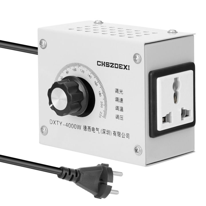 Compact Variable Voltage Regulator Portable peed Temperature Light ...