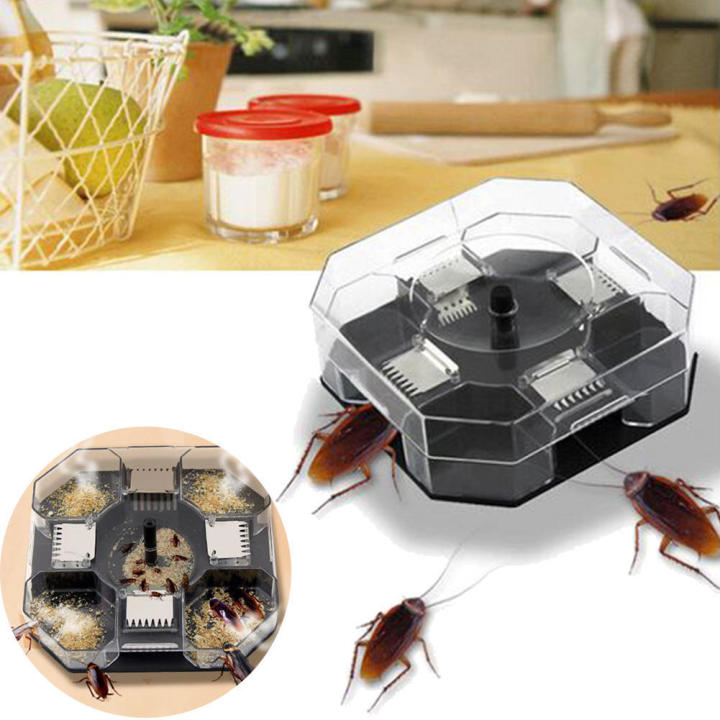 Large Reusable Automatic Cockroach Trap Efficient Bug Catcher Pest ...
