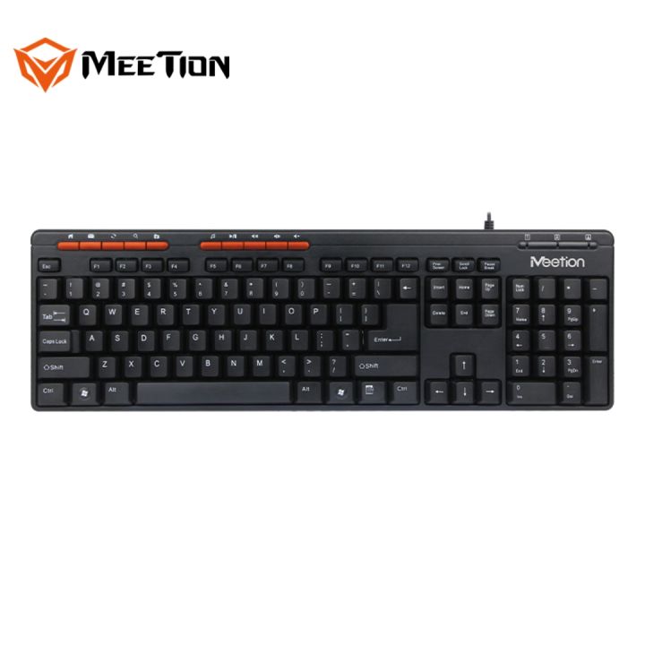 MeeTion MT - K600M USB Standard Corded Keyboard- Black | Daraz.com.np