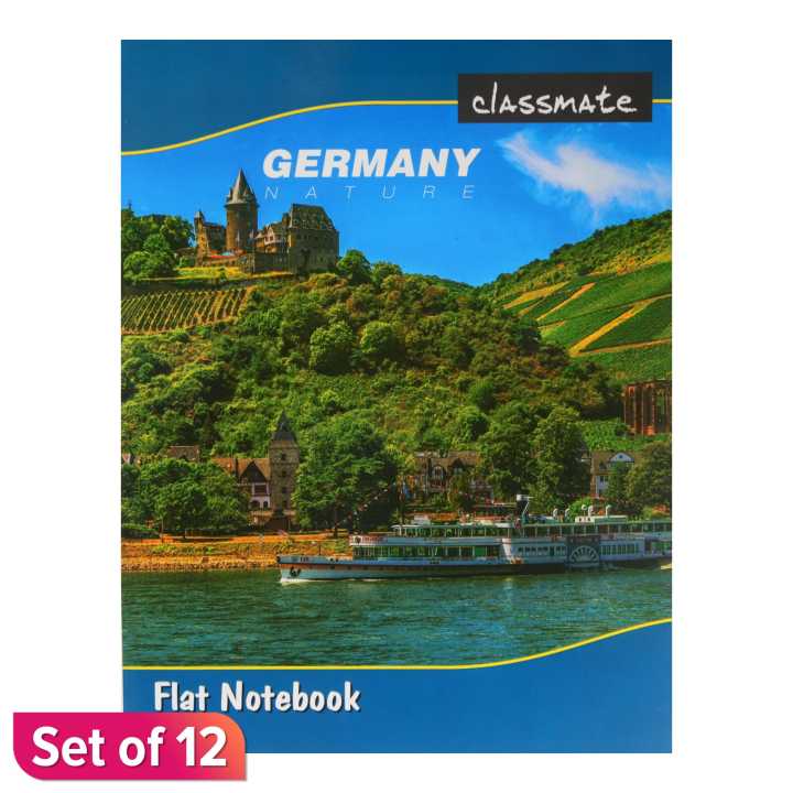 Classmate Printed Note Copy 274 X 216 mm Set Of 12 | Daraz.com.np