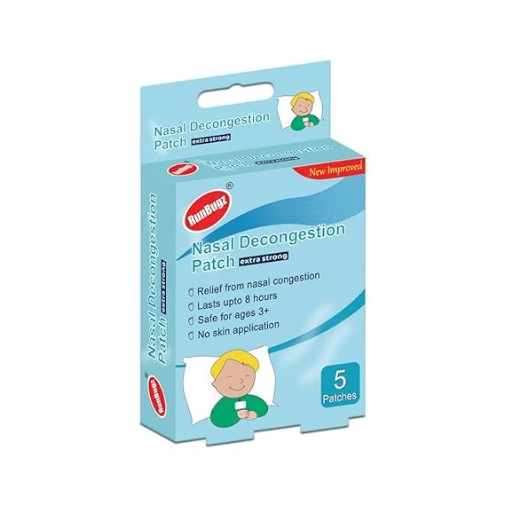 Runbugz Nasal Decongestion Patch for children (5 Patches) | Daraz.com.np