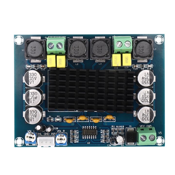 Tpa3116D2 Dual-Channel Stereo High Power Digital Audio Power Amplifier Board 2X120W Xh-M543 ...