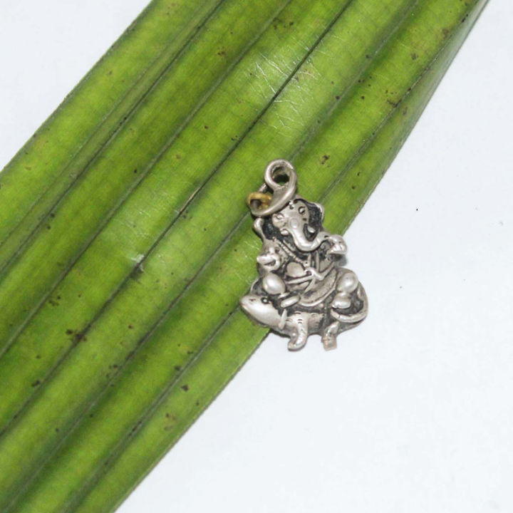 Silver Ganesh Locket For Unisex | Daraz.com.np