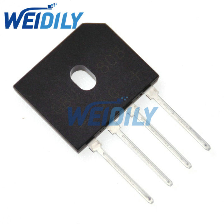 5PCS GBU808 800V 8A power Diode Bridge Rectifier New | Daraz.com.np