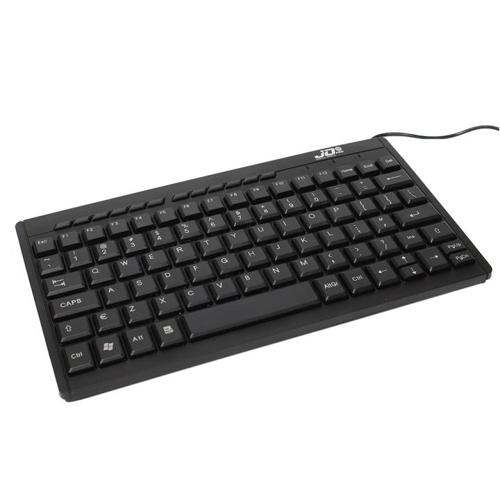 JD Pro KB8006M Mini Multimedia USB Keyboard - Black | Daraz.com.np