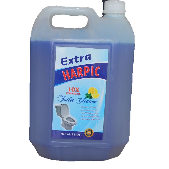 Extra Harpic Disinfectant Toilet Cleaner Liquid 5 Liter | Daraz.com.np