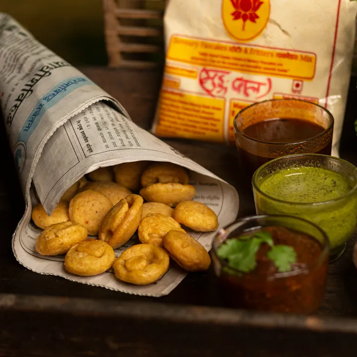 Pitho Mix - Moong Dal (Pahelo) Ko Roti Pakoda Mix (Homemade Split Moong ...