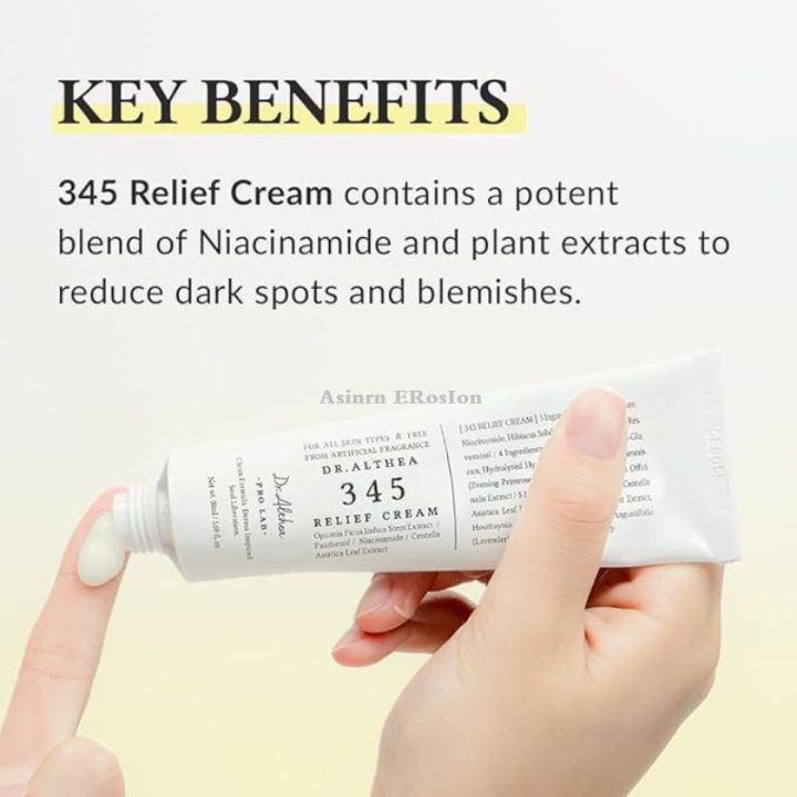 Asinrn ERosIon Dr.Althea 345 Antioxidant Cream Moisturizing and ...