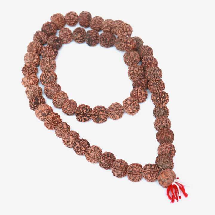 Brown Color Rudraksha Mala | Daraz.com.np