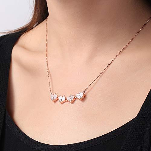 Spunky Add-ons Viral Heart Clover Magnetic Necklace Can Be Two Ways ...