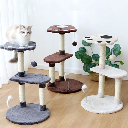 Cat Scratch Tree | Kitten Activity Multi Layered Tree | Multi Story Cat ...