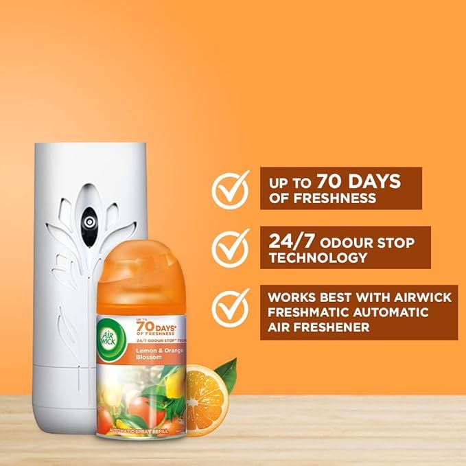 Air Wick Freshmatic Autospray Lemon & Orange Blossom | Daraz.com.np