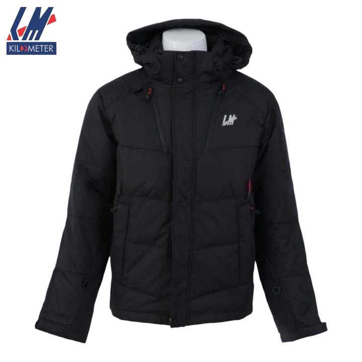 KILOMETER Warm Hooded Puffer Jacket For Men - KM 518 | Daraz.com.np