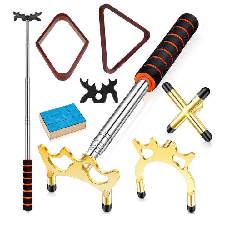 Retractable Billiards Pool Cue Stick Bridge Billiard Table Pool Cue ...